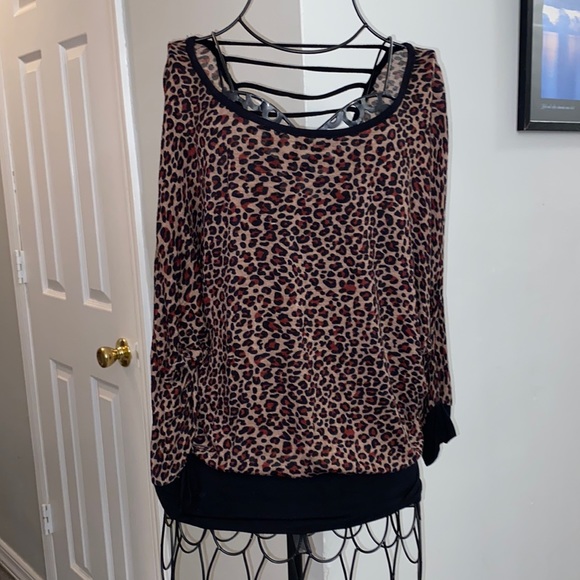 Tops | Cheetah Top | Poshmark